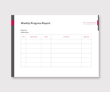 Free School Progress Report Card Template in Adobe Illustrator ...