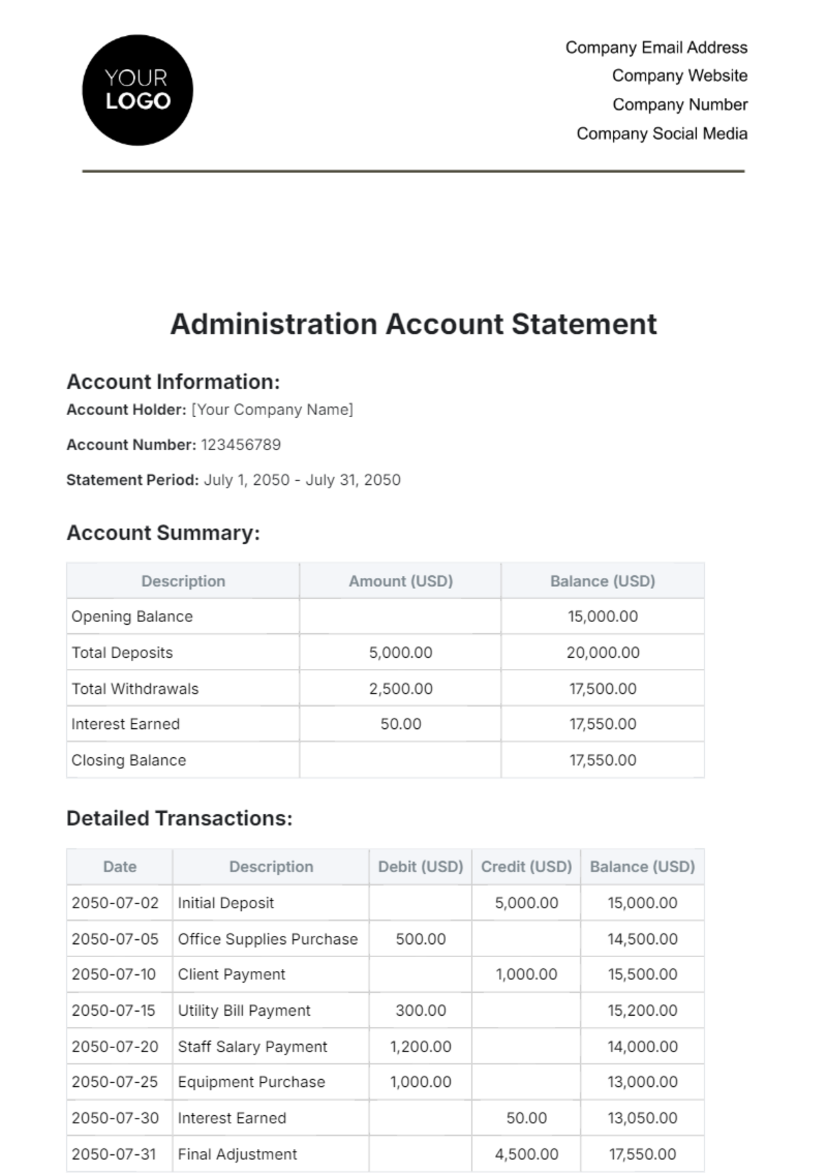 FREE Administration Templates & Examples - Download in Word, Google ...