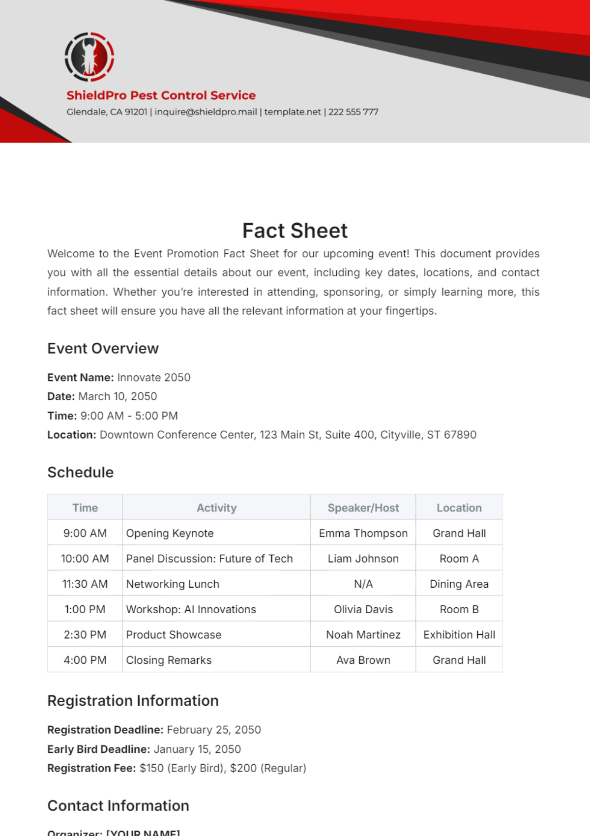 FREE Fact Sheet Templates Blank Fact Sheet Template FREE Fact Sheet Templates Blank Fact Sheet Template