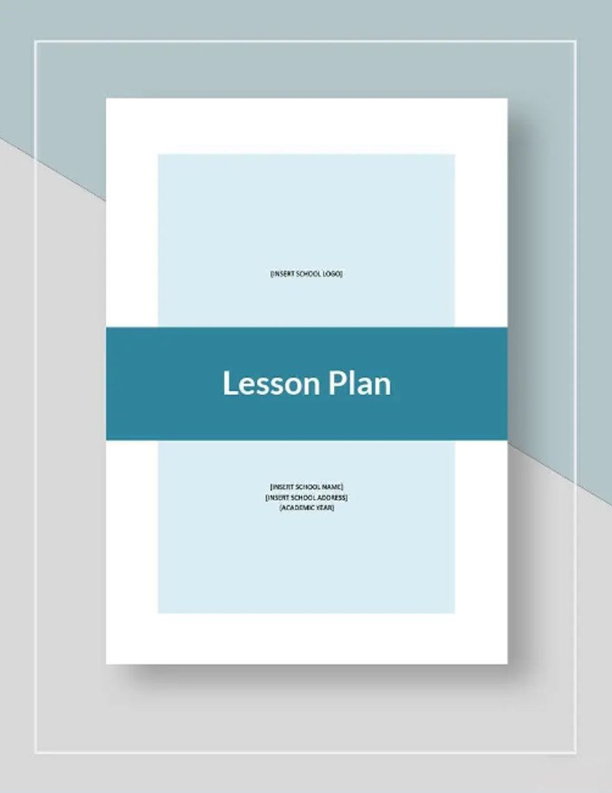 Free Basic Lesson Plan Template - Download in Word, Google Docs, Apple ...