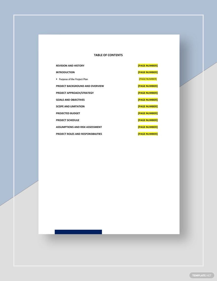 Basic Project Plan Template Download In Word Google Docs Apple 