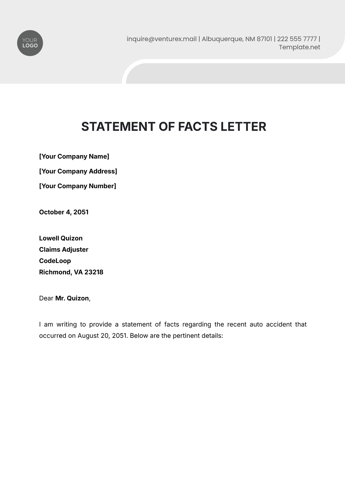 Free Explanation Letter Templates Editable And Printable Free Explanation Letter Templates Editable And Printable