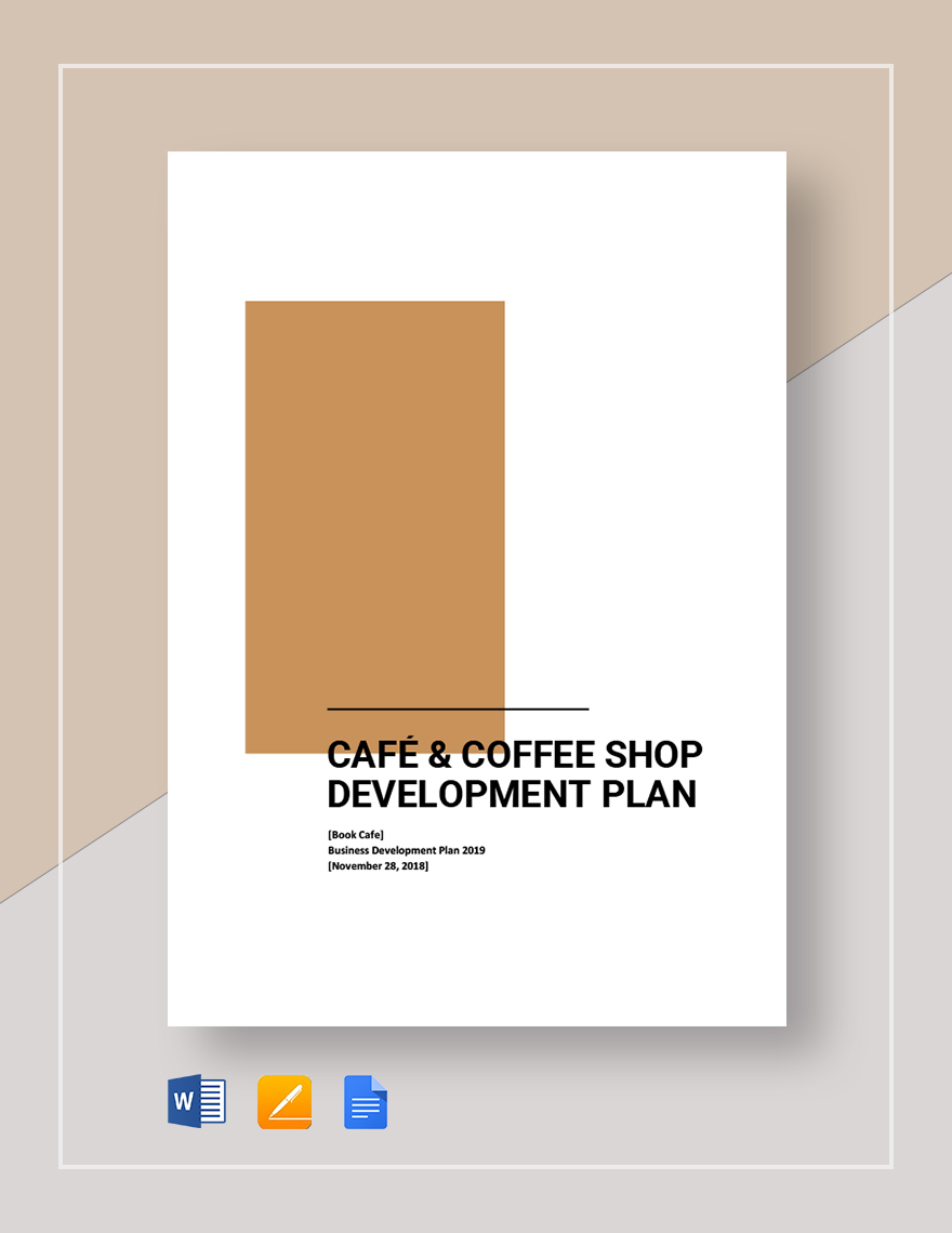Coffee Shop Business Plan Template - Google Docs, Word, Apple Pages ...