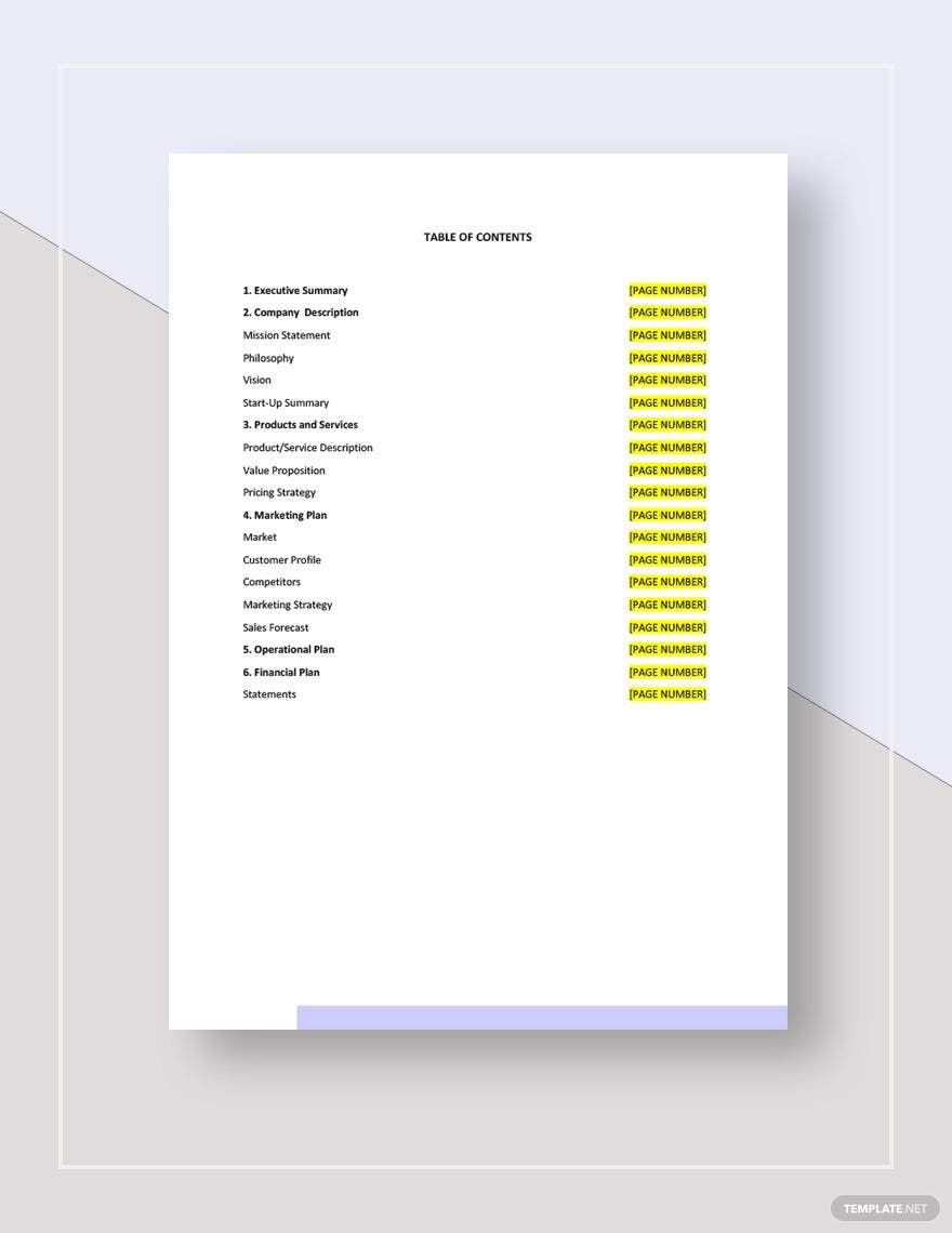 Factory Development Plan Template - Google Docs, Word, Apple Pages ...