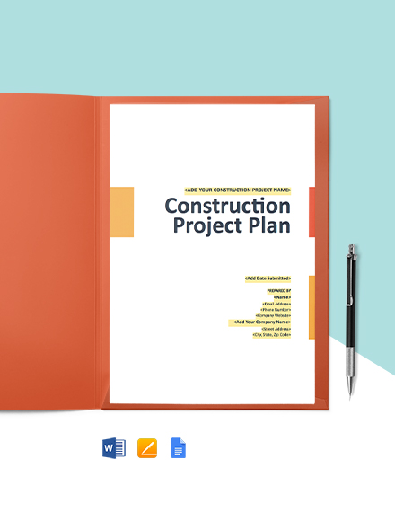 Basic Construction Management Template - Google Docs, Word, Apple Pages | Template.net