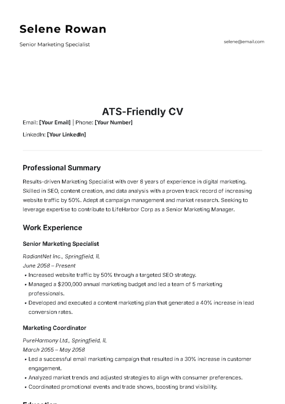 Page 5 Free Templates & Examples - Edit Online & Download | Template.net