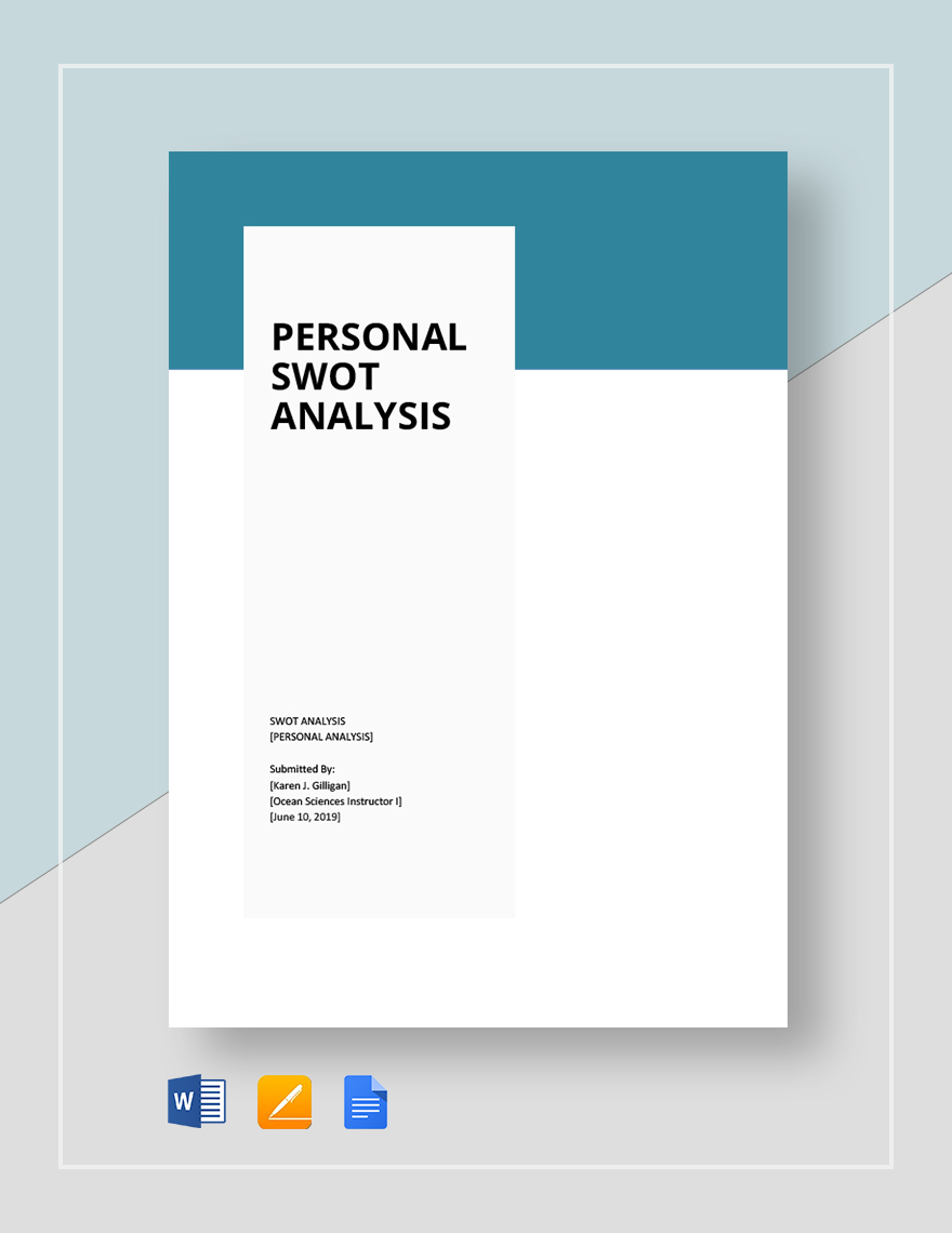 Swot Analysis in Word - Templates, Designs, Docs, Free Downloads ...