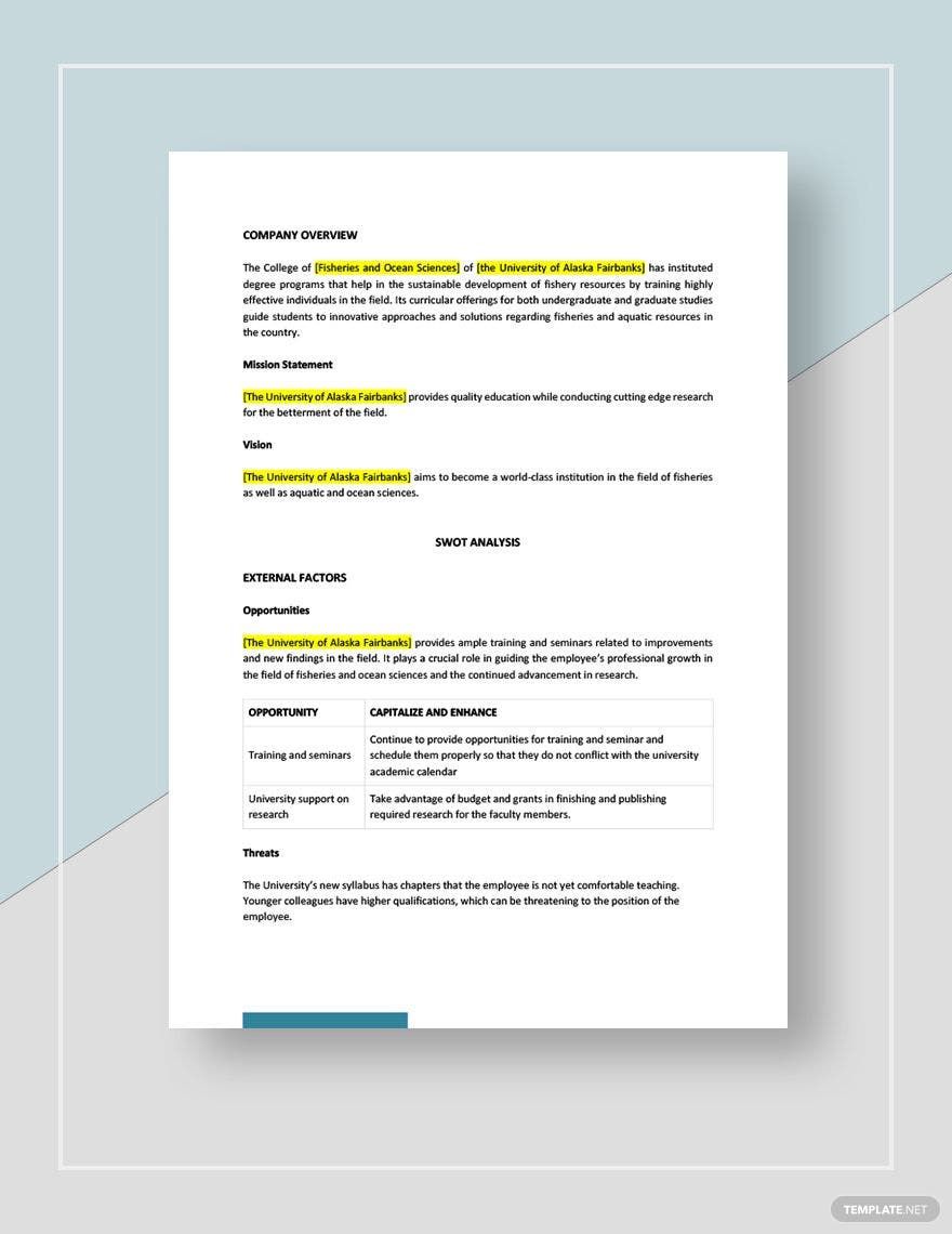 Personal Training Needs Analysis Template - Google Docs, Word, Apple ...