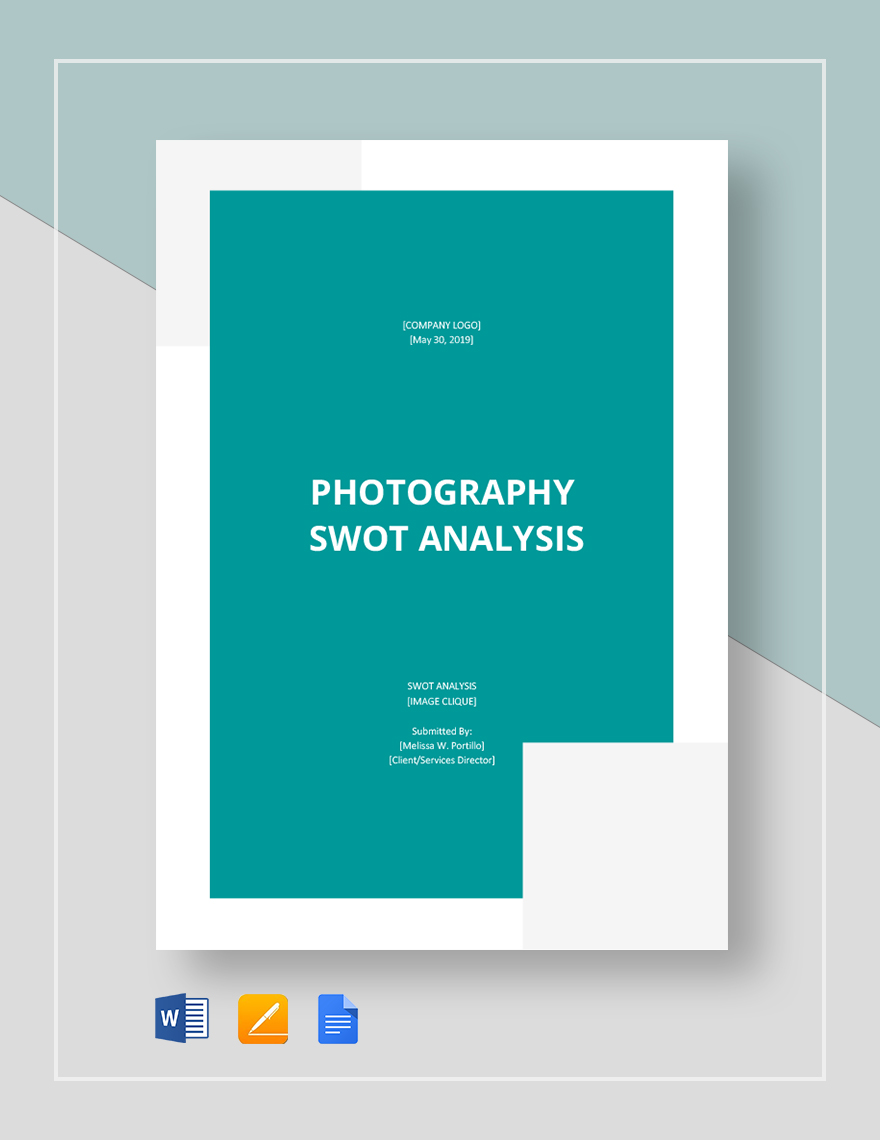 Photography SWOT Analysis Template - Google Docs, Word, Apple Pages ...