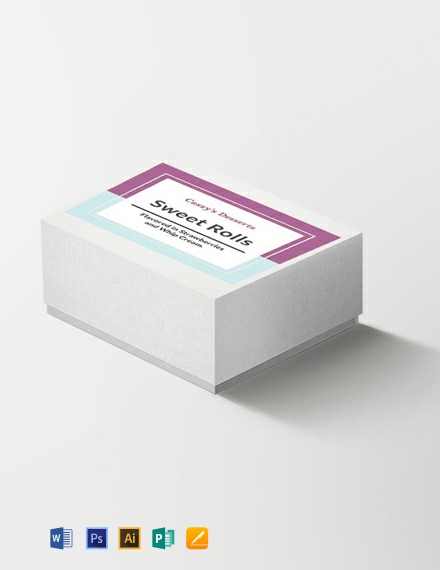 FREE Blank Book Label Template - Word (DOC) | PSD