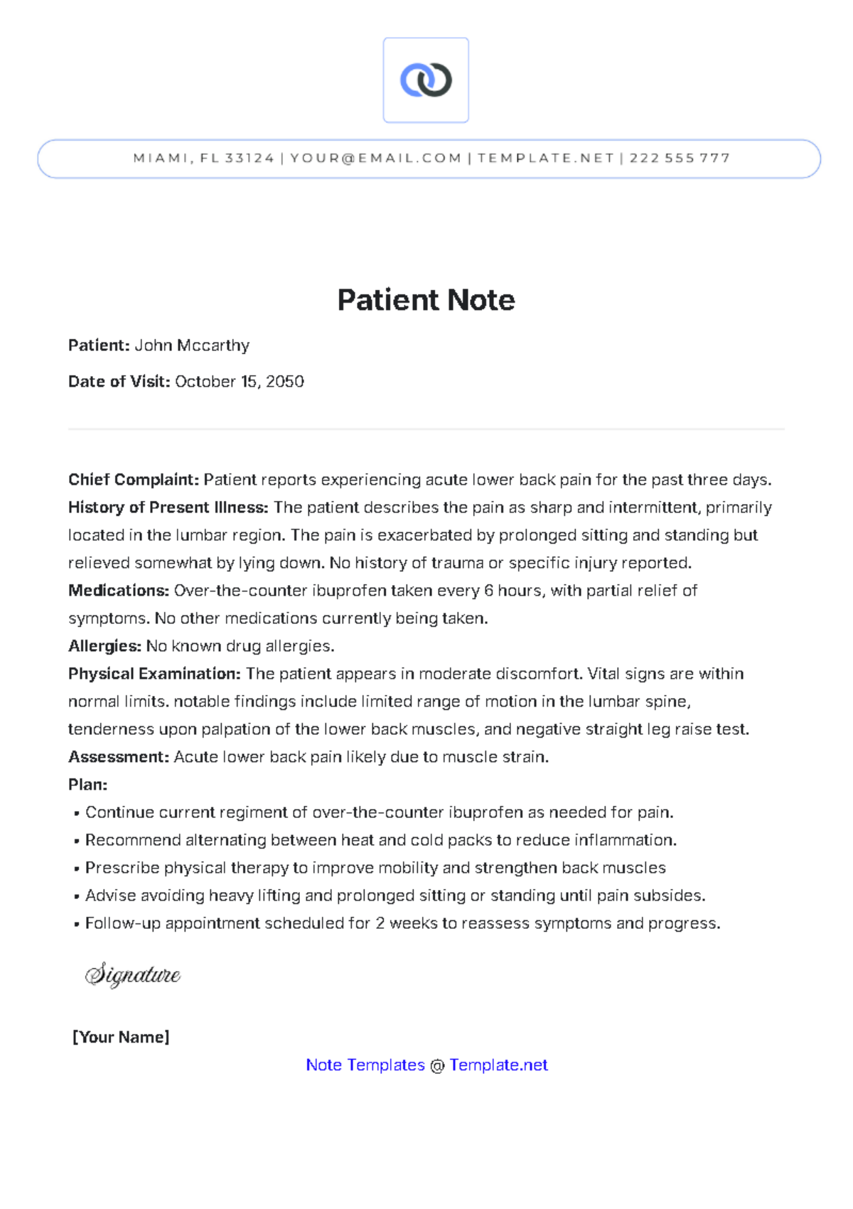 Free Summary Note Templates Editable And Printable