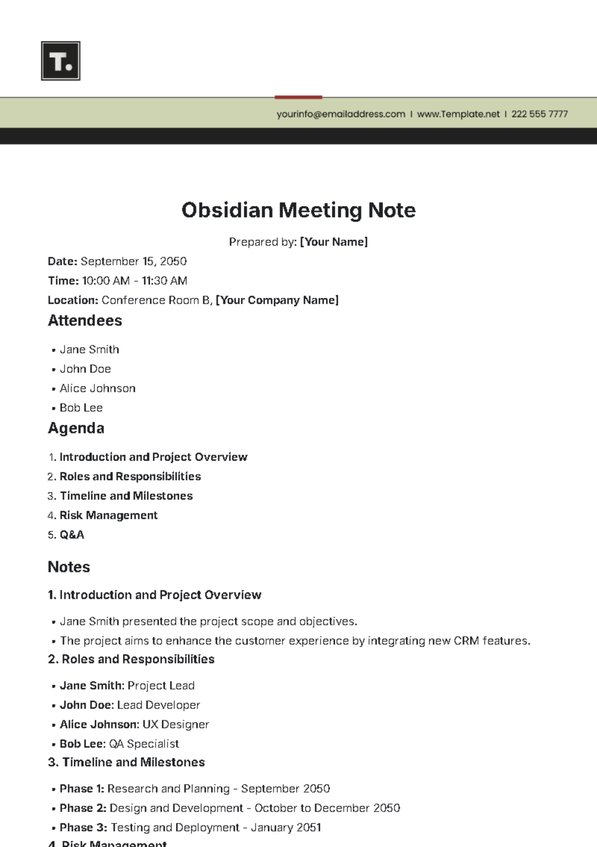 Free Summary Note Templates Editable And Printable Free Summary Note Templates Editable And Printable