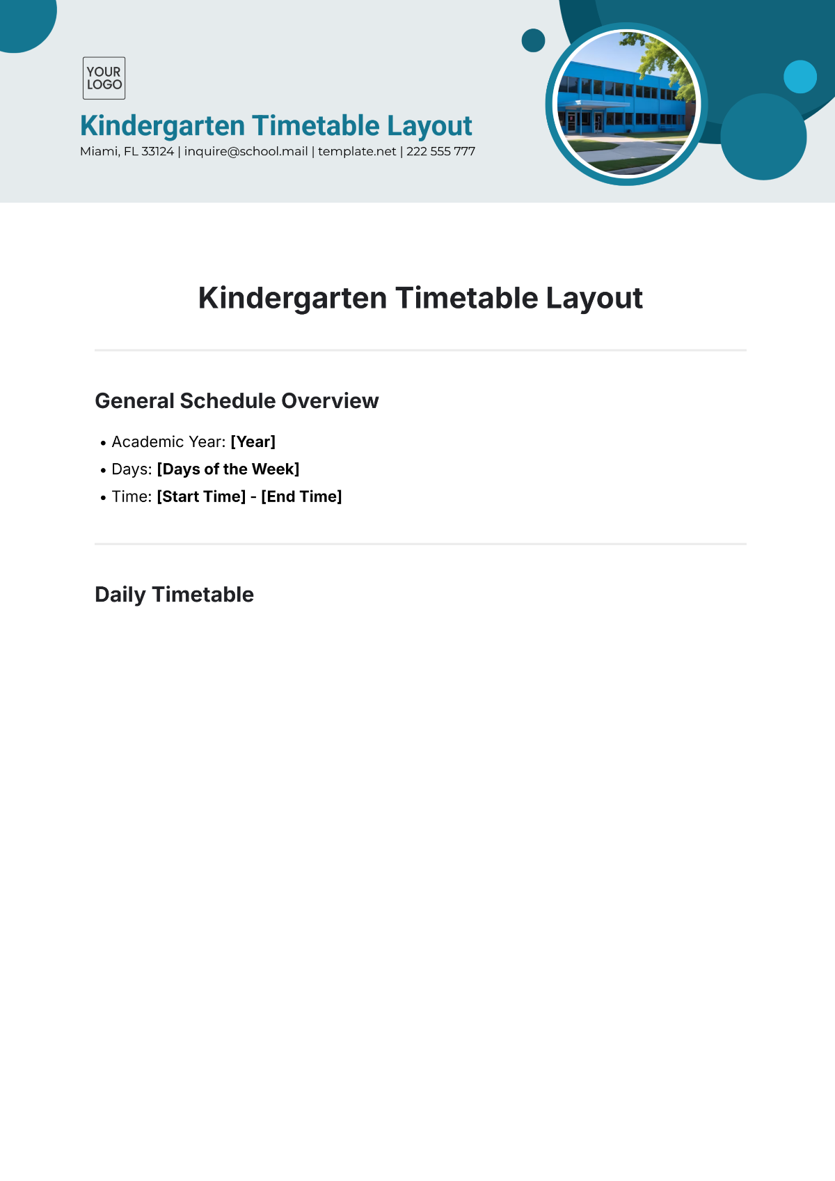 Free Food Timetable Template To Edit Online Free Food Timetable Template To Edit Online