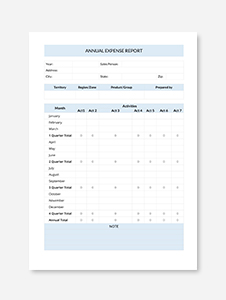 Project Expense Report Template in Microsoft Word, Excel | Template.net