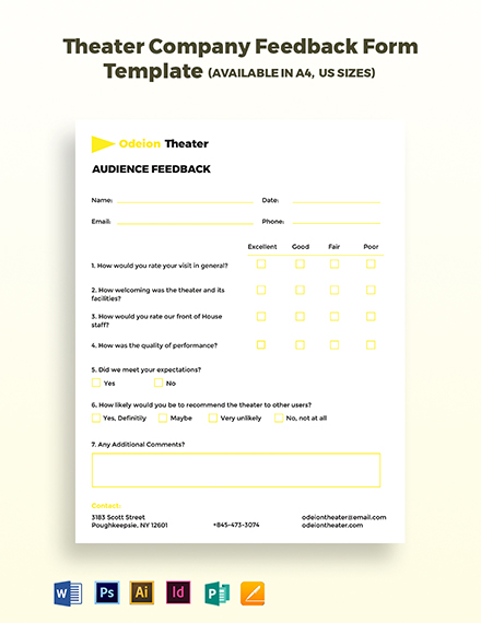 FREE Digital Marketing Company Agency Feedback Form - Word | PSD ...