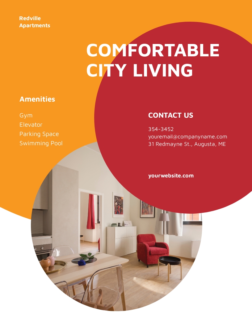  Apartment Rental Flyer Template 