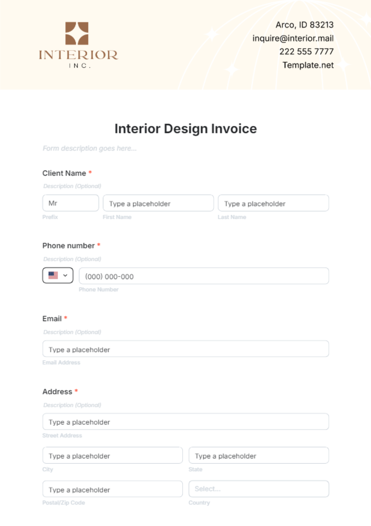 FREE Interior Design Templates & Examples - Download in Word, Google ...