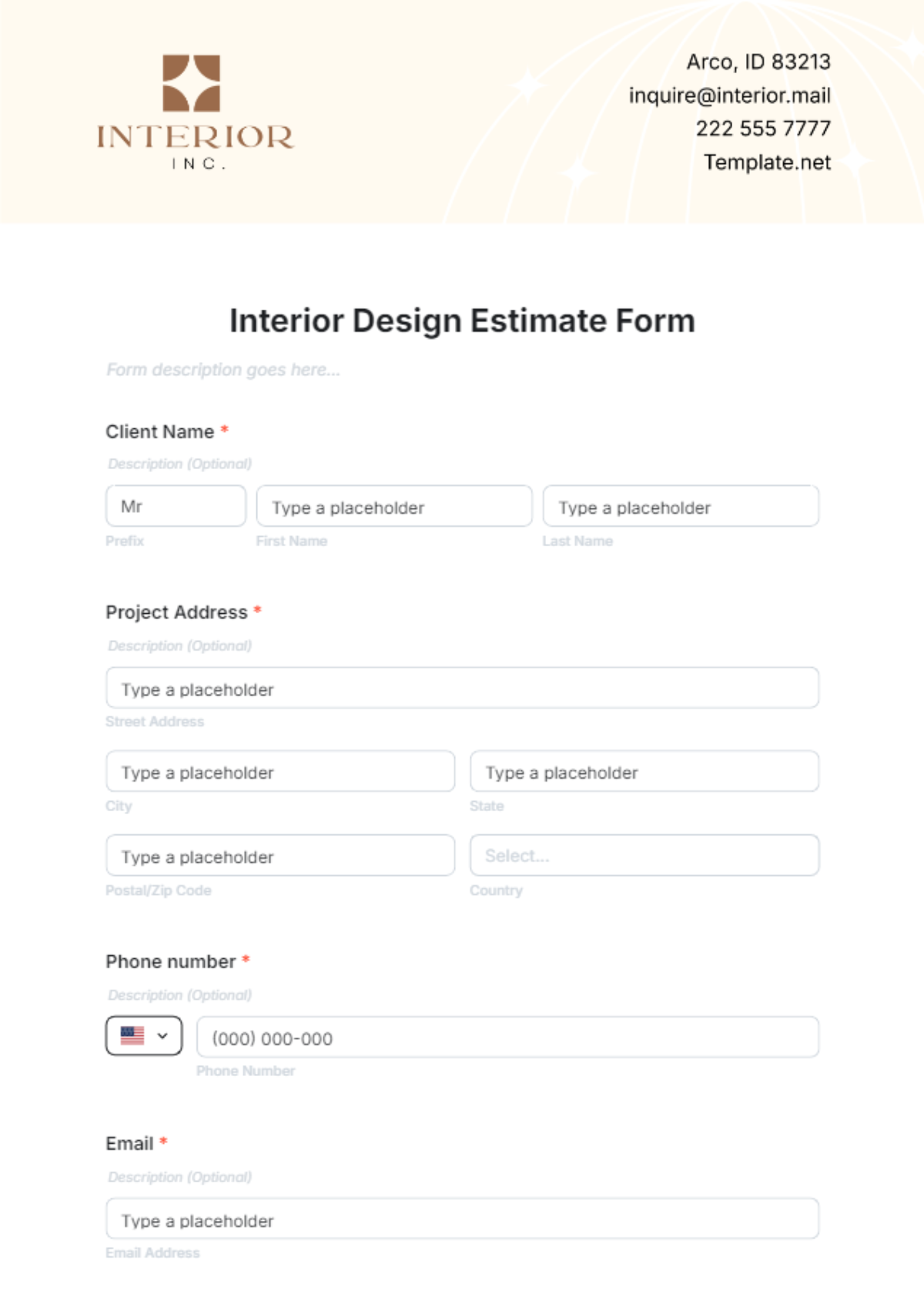 FREE Interior Design Templates & Examples - Download in Word, Google ...