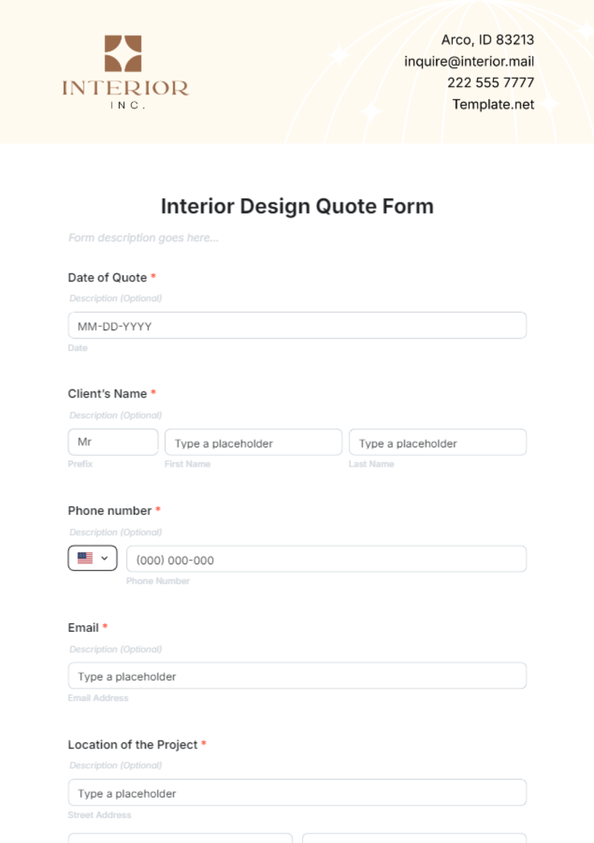 FREE Interior Design Templates & Examples - Download in Word, Google ...