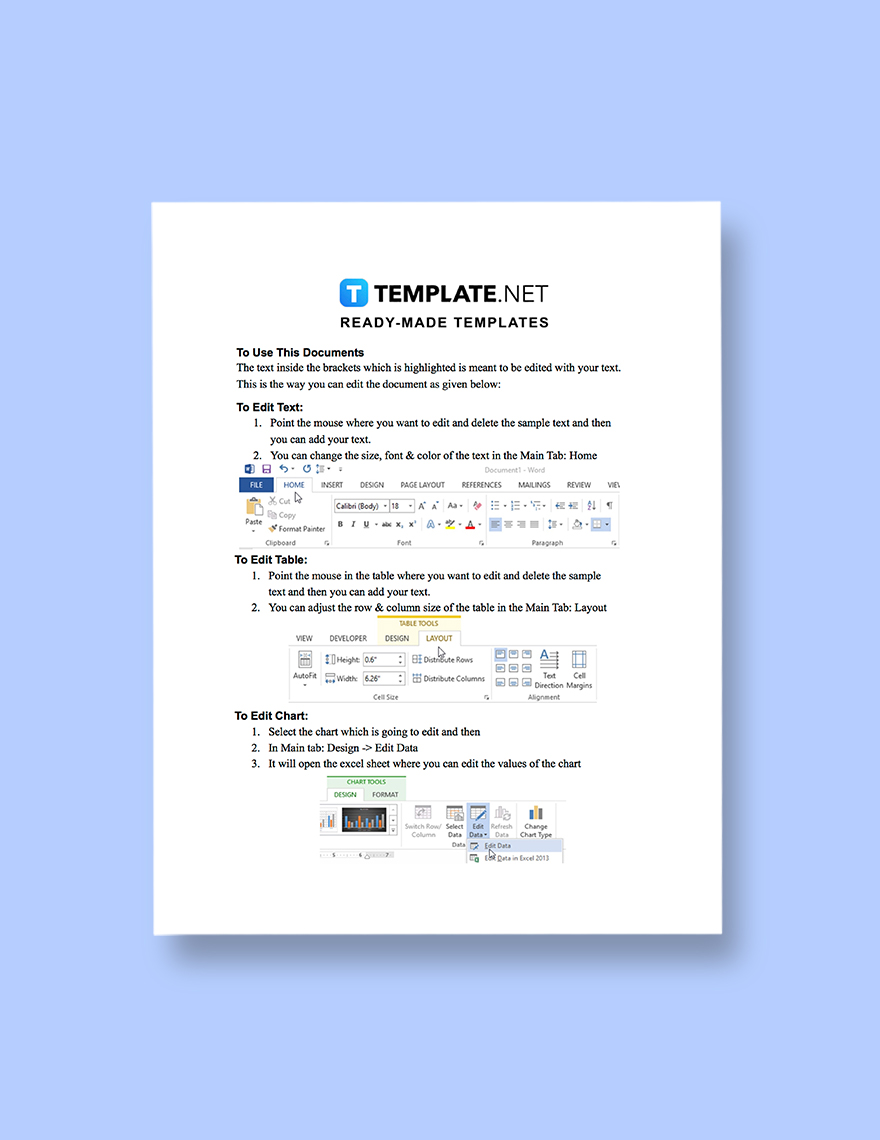Basic Construction Management Template - Google Docs, Word, Apple Pages ...