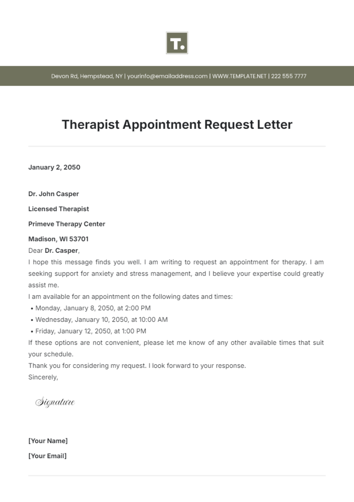 Travel Agency Appointment Letter Format Infoupdate Travel Agency Appointment Letter Format Infoupdate