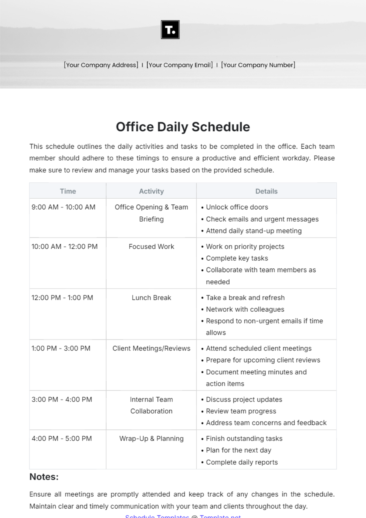 Free Ramadan Schedule Template To Edit Online