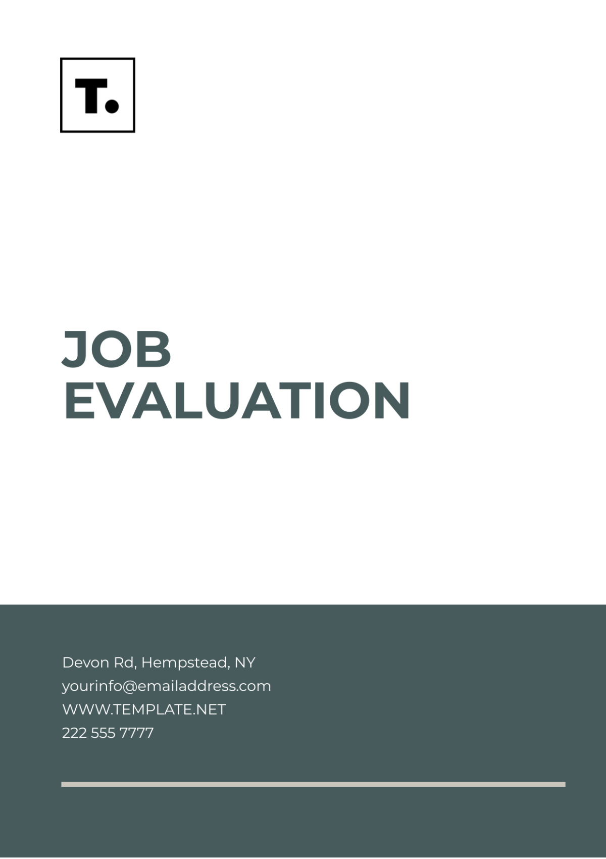 Free Receptionist Evaluation Template To Edit Online