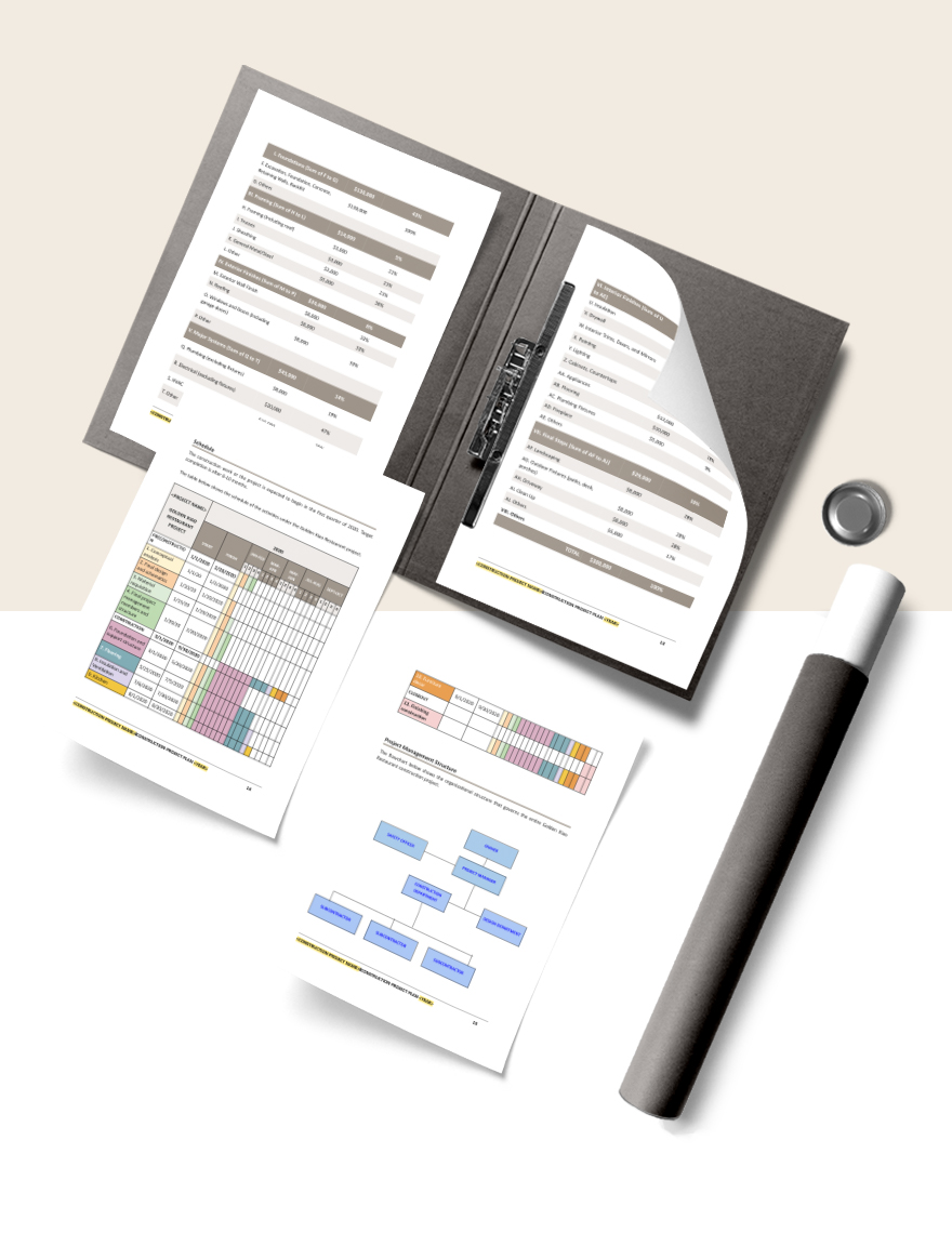Construction Project Risk Management Plan Template - Google Docs, Word ...