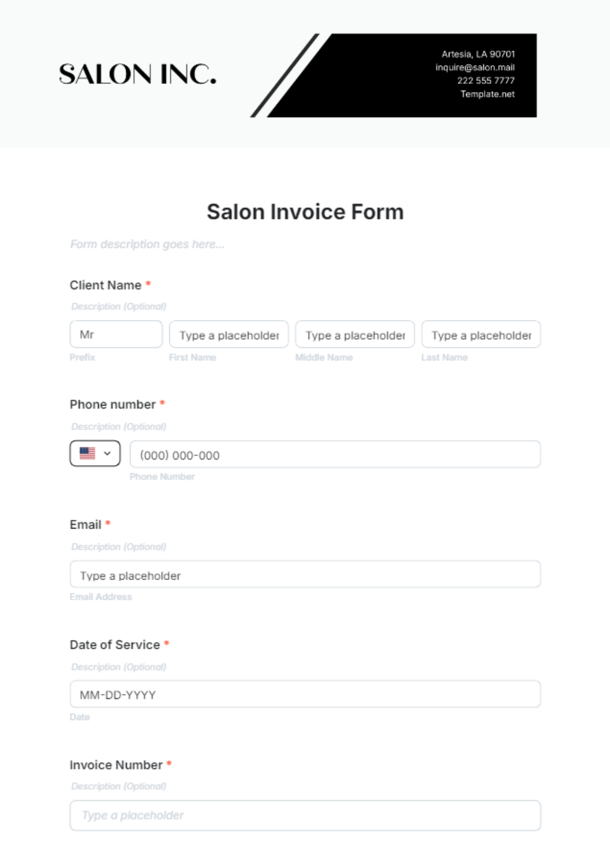 FREE Salon Templates & Examples - Download in Word, Google Docs, Excel ...