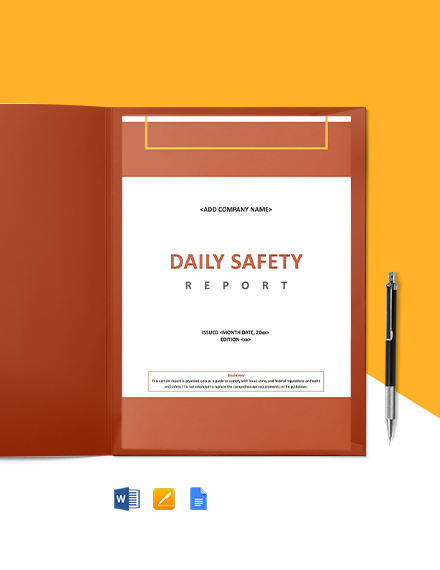 15+ Safety Report Templates - Free Downloads | Template.net