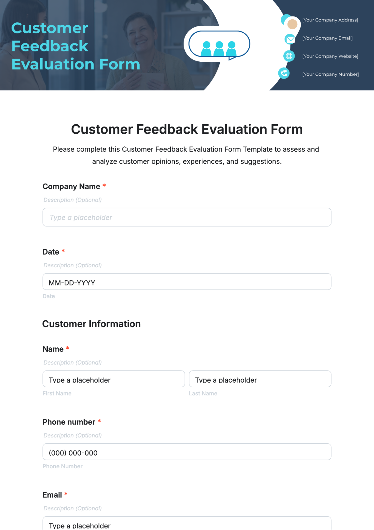 Free Hotel Staff Evaluation Template To Edit Online