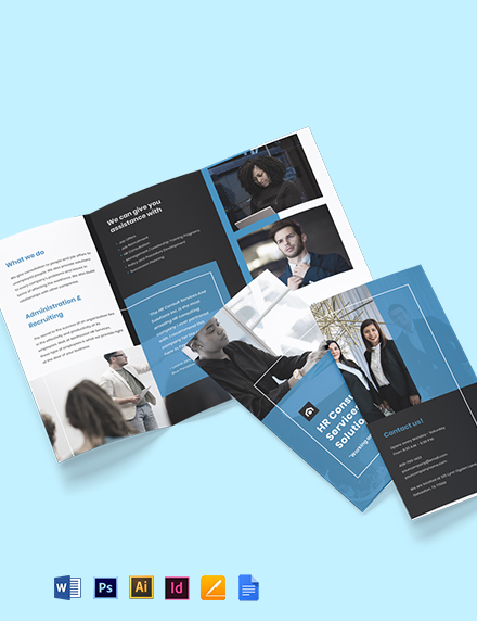Modern HR Brochure Template