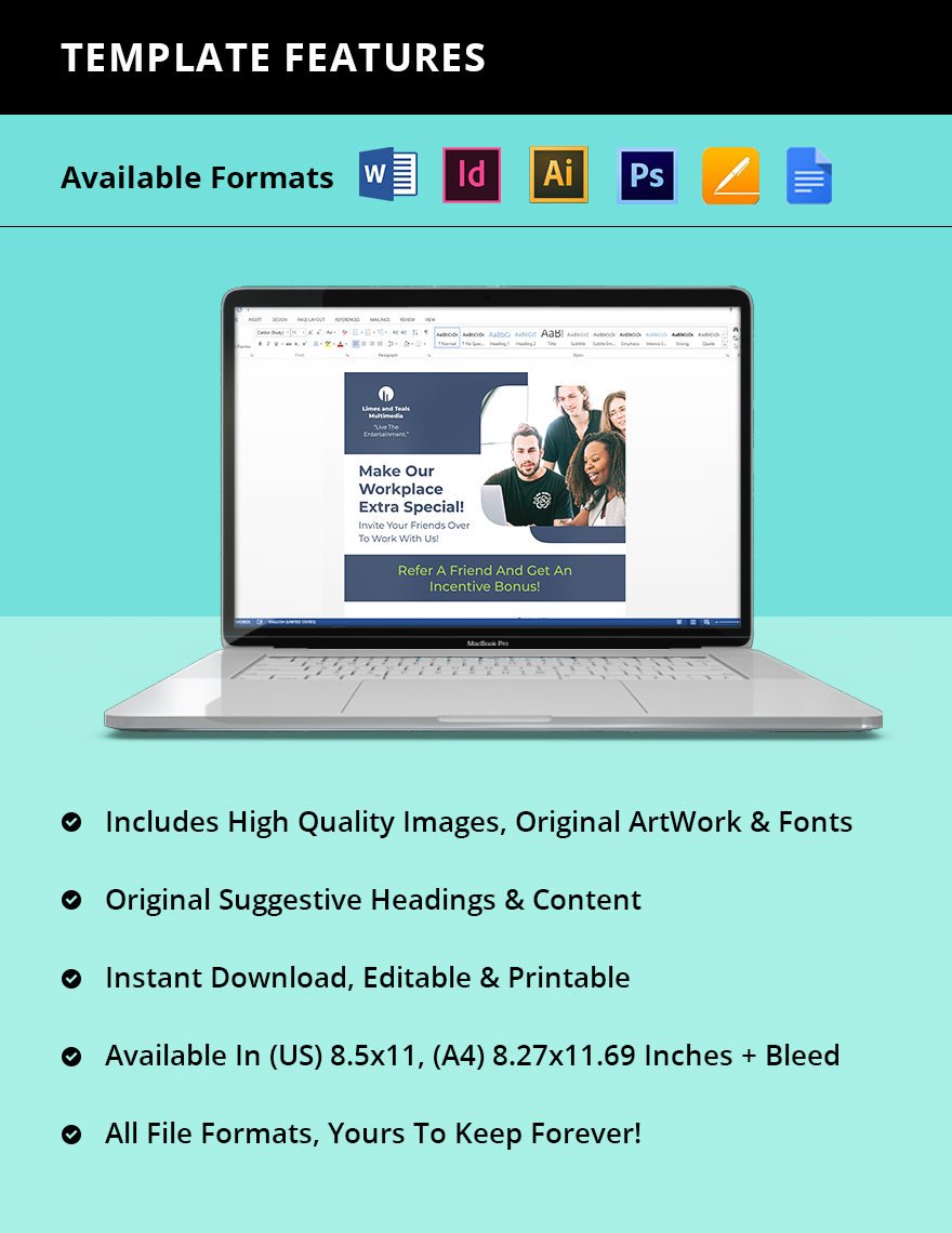 Sample HR Flyer Template - Download in Word, Google Docs, Illustrator ...