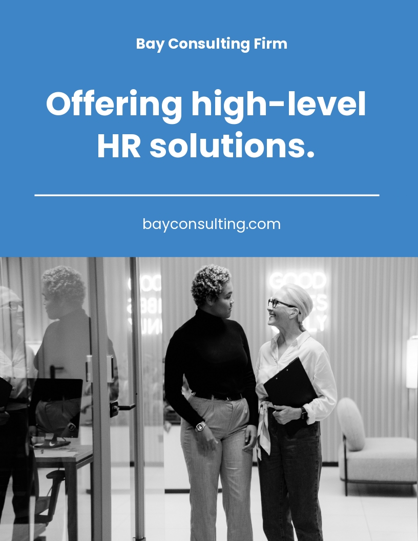HR Consulting Flyer Template