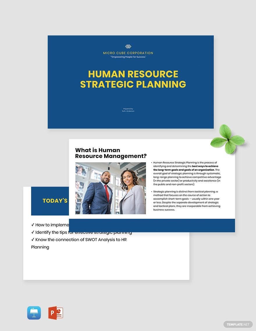 HR Strategy Presentation Template Download In PowerPoint Google 