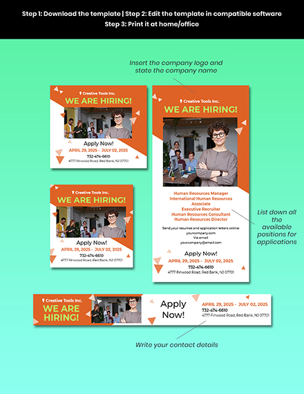 Free Creative HR Ads Template - HTML5 | Template.net