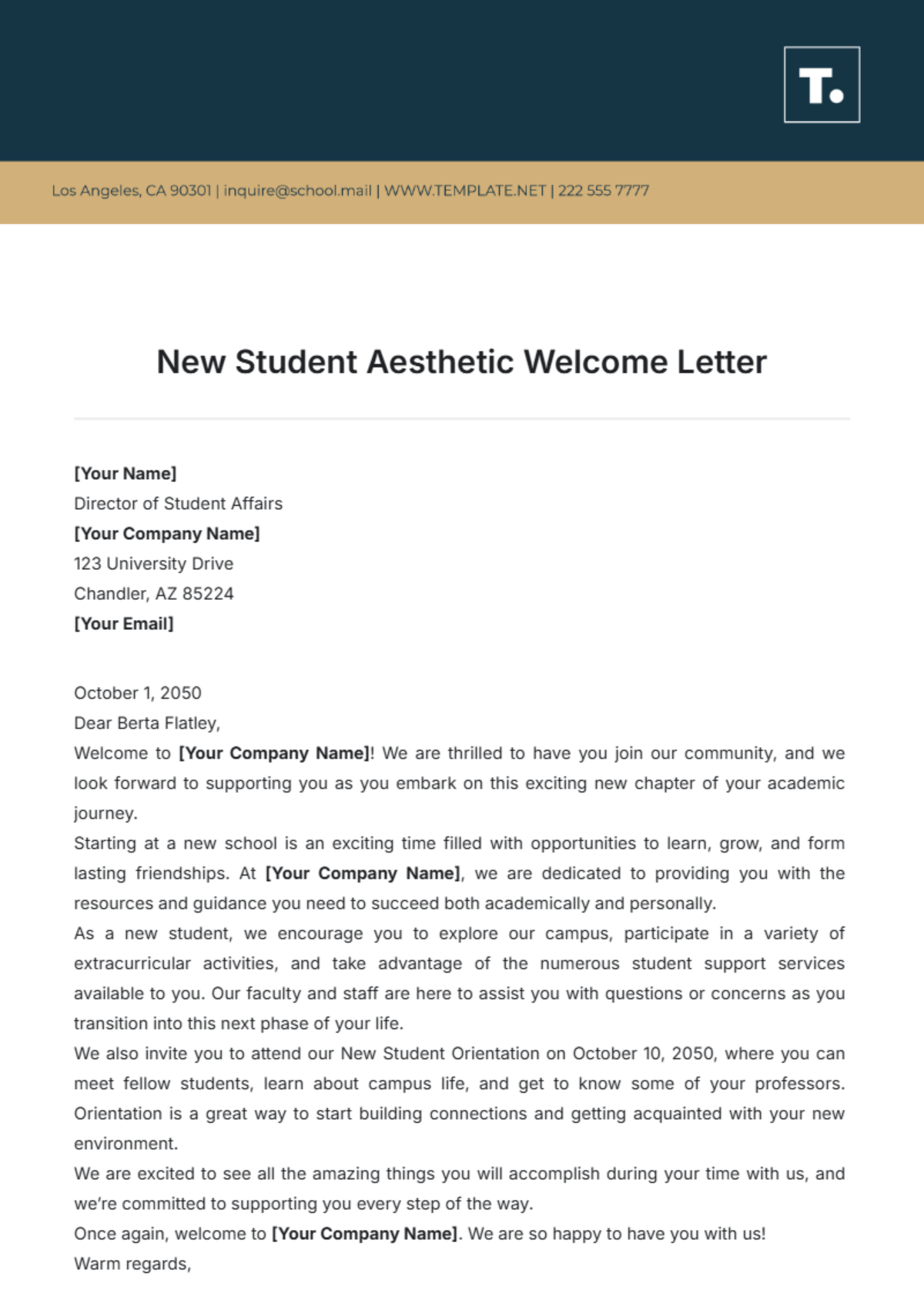 Free Welcome Templates To Customize Online