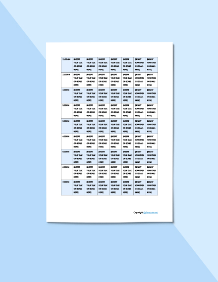 Employee Time Management Template - Google Docs, Word, Apple Pages ...