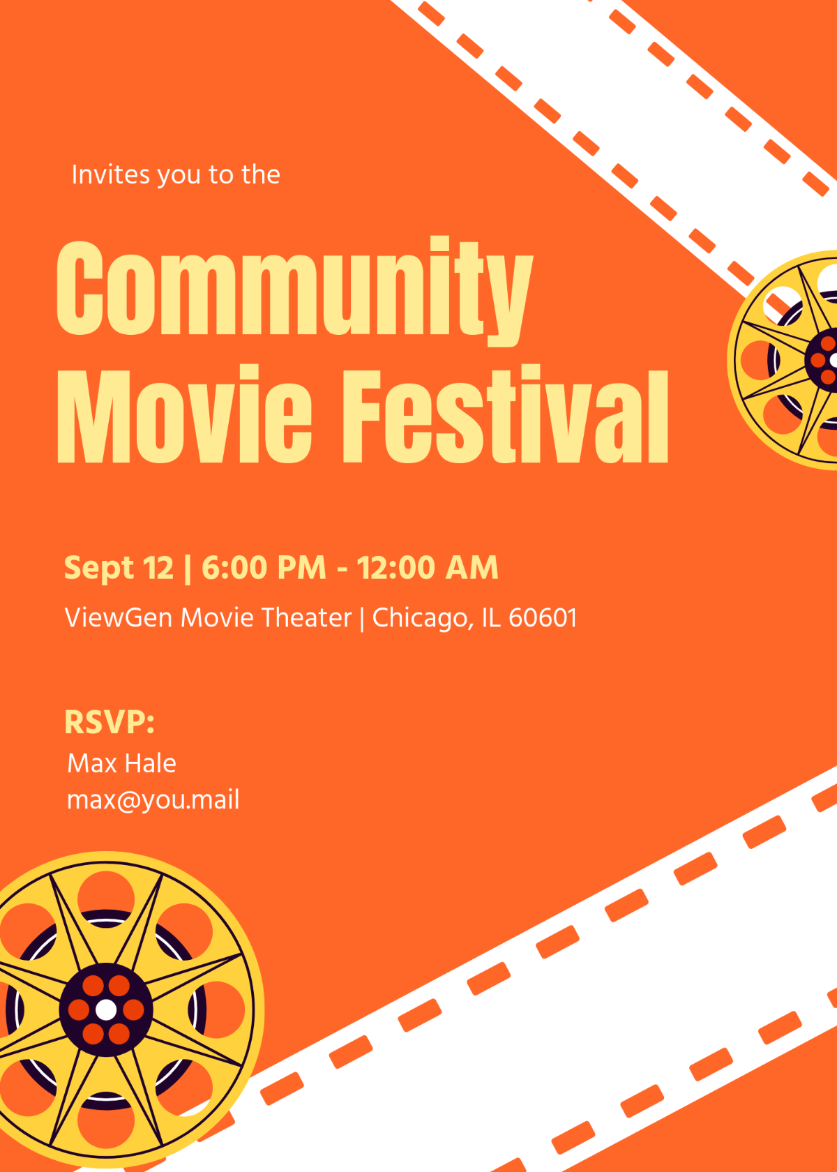 Free Editable Invitation Template Edit Online Download Template