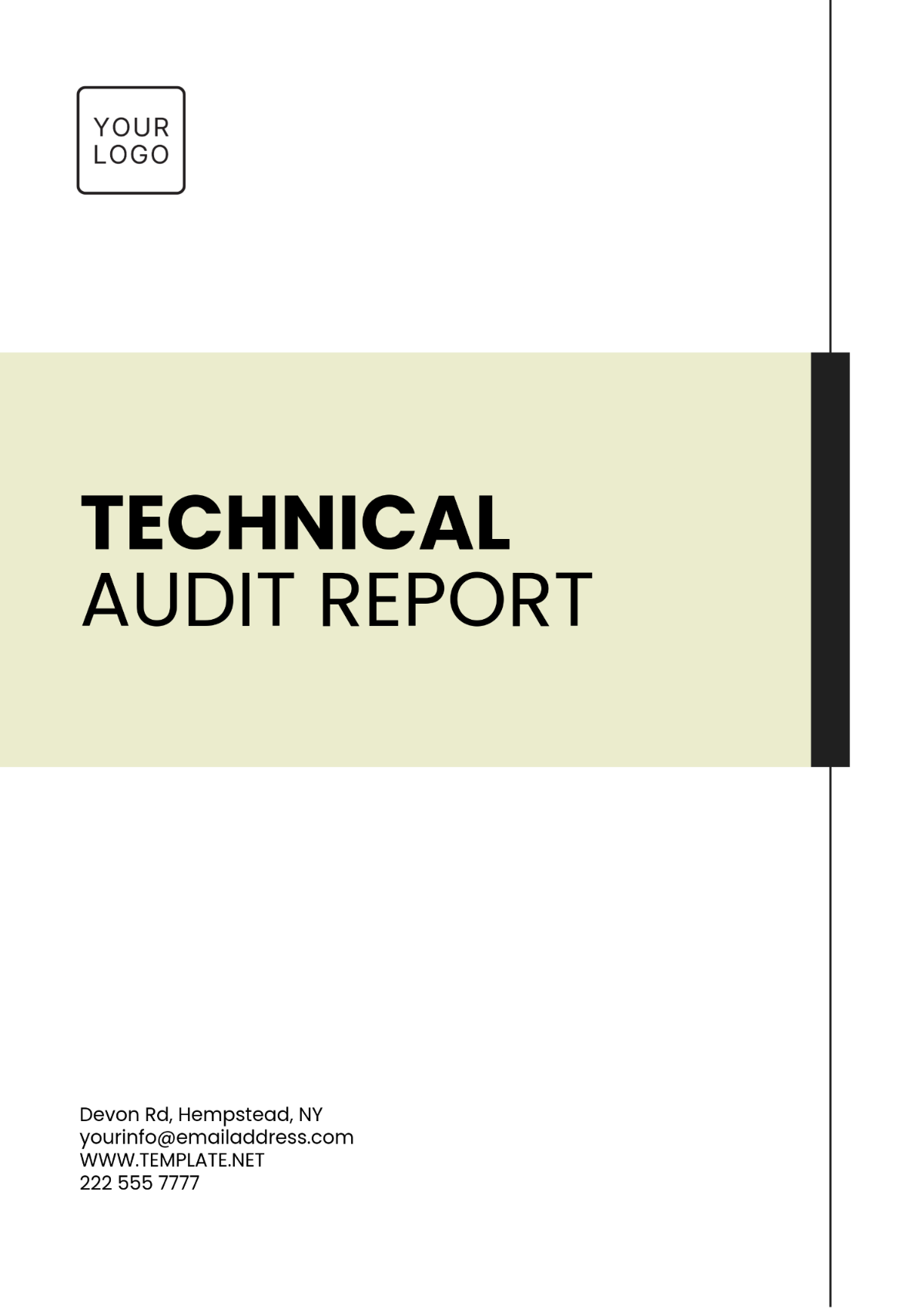 Free Technical Report Templates To Edit Online And Print Free Technical Report Templates To Edit Online And Print