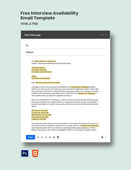 Interview Rejection Letter Template [Free PDF] - Word (DOC)