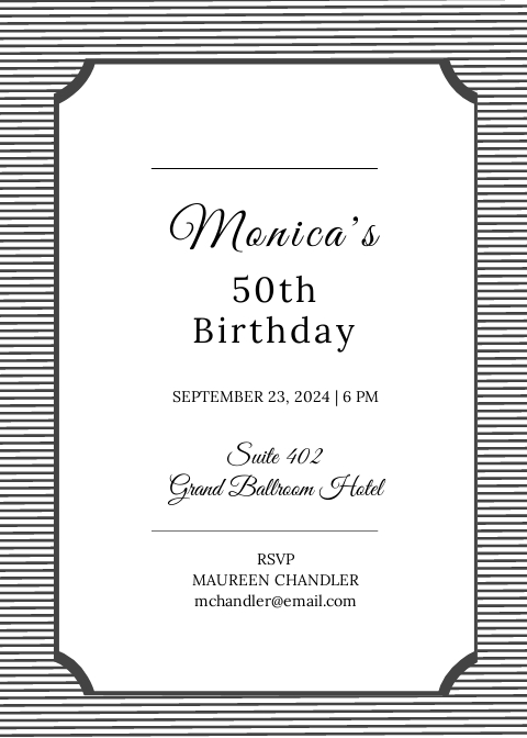FREE Email Birthday Invitation Template - Word (DOC) | PSD | InDesign ...