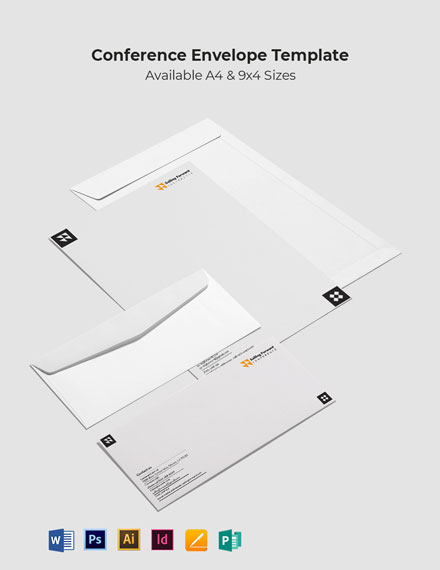 Training Center Envelope Template - PSD | Illustrator