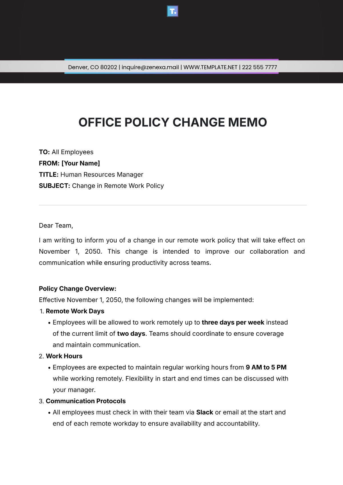 Free Office Memo Templates To Edit Online And Print Free Office Memo Templates To Edit Online And Print
