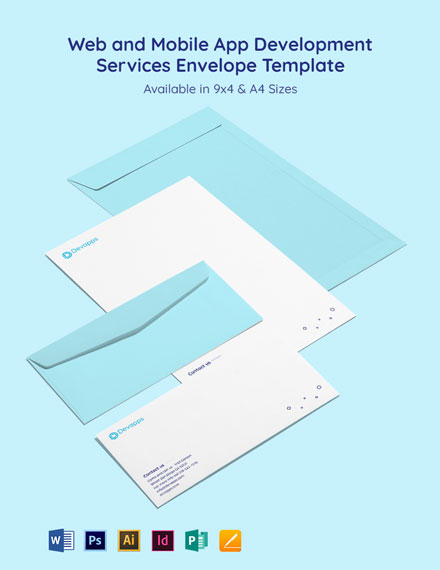 Technology Development Envelope Template - Download in Word, PDF ...