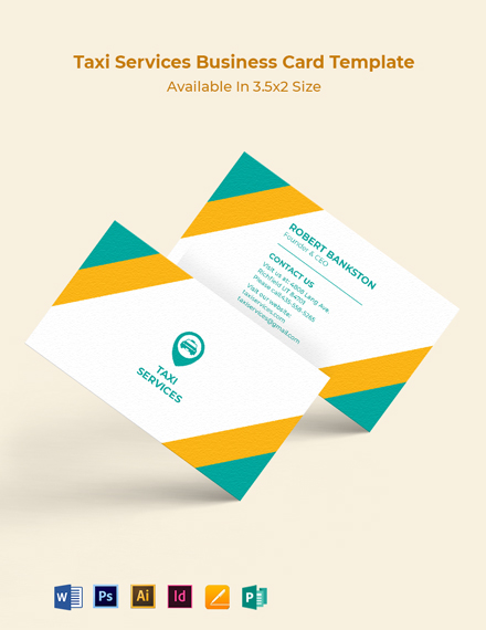 IT AI & Machine Learning Services ID Card Template - Download in Word ...