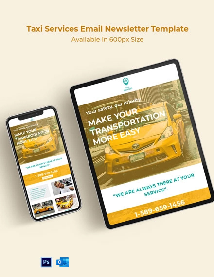 FREE Business Email Newsletter Template - PSD | HTML5 | Outlook