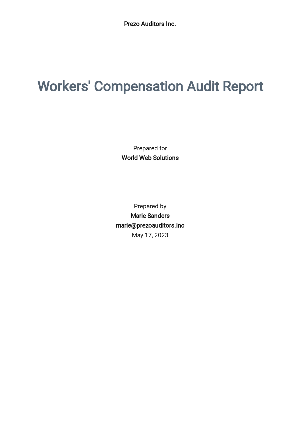 HR Report Templates in Microsoft Word (DOC) | Template.net