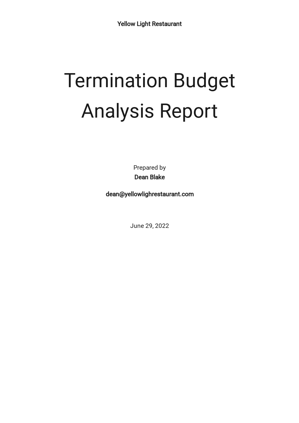 23 FREE Analysis Report Templates Edit Download Template