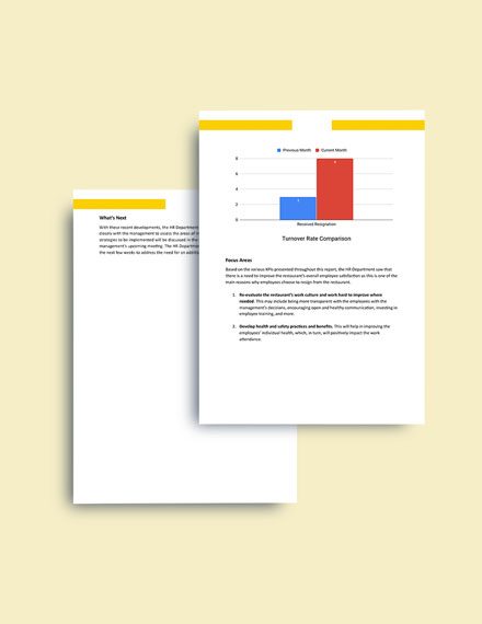 HR Analysis Report Template - Google Docs, Word | Template.net
